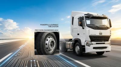 China SINOTRUK HOWO A7 Tractor Truck LHD 4X2 Euro2 336HP ZZ4187N3517N1B for sale