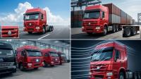 China Tractor Truck SINOTRUK HOWO LHD 6X4 Euro2 420HP ZZ4257V3241W for sale