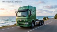 China Tractor Truck SINOTRUK HOWO LHD 6X4 Euro2 371HP ZZ4257S3241W for sale