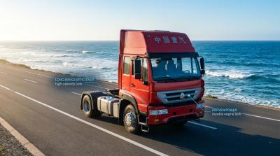China Tractor Truck SINOTRUK Golden Prince LHD 6X4 Euro2 336HP ZZ4251N3241W for sale