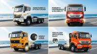 China Tractor Truck SINOTRUK Golden Prince 6X4 Euro2 336HP 25Tons ZZ4251N3241W for sale