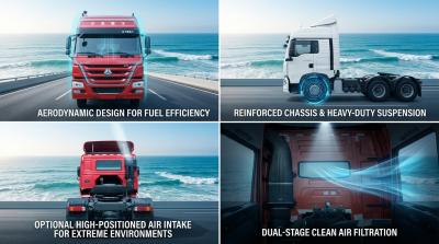 China Tractor Truck SINOTRUK HOWO LHD 4X2 Euro2 380HP ZZ4187S3511V for sale