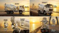 China SINOTRUK HOWO Concrete Mixer Truck 6×4 RHD ZZ1257V324JB1R for sale