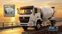 China SINOTRUK HOHAN Concrete Mixer Truck 10CBM 290HP 6X4 Euro2 ZZ5255GJBM3846B1 for sale
