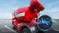China LHD 8X4 SINOTRUK HOWO Concrete Mixer Truck 371HP for sale