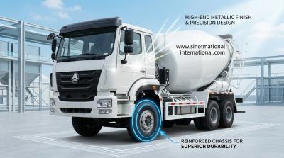 China Industrial Concrete Mixing Truck For Road Repairing / Cement Truck Mixer for sale