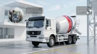 China ZZ5257GJBN3841W Concrete Cement Mixer Truck 10CBM 371HP 6X4 LHD for sale