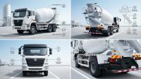 China SINOTRUK HOHAN 10CBM Concrete Mixer Truck with Pump | 336HP 6x4 Drive | 25000kg Capacity for sale