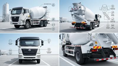 China SINOTRUK HOHAN 10CBM Concrete Mixer Truck with Pump | 336HP 6x4 Drive | 25000kg Capacity for sale