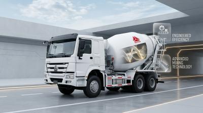 China 9CBM 290HP 6X4 LHD Concrete Mixer Pump Truck ZZ5257GJBM3647W for sale