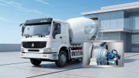 China SINOTRUK HOWO Concrete Mixer Truck 12CBM 371HP 6x4 RHD with 9.726L Engine and 25000kg Gross Weight for sale