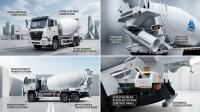 China Mixer Cement Truck 10CBM SINOTRUK HOHAN Concrete Mixer Equipment for sale