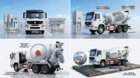 China Concrete Mixer Truck SINOTRUK HOWO 10CBM 290HP 6X4 LHD ZZ5257GJBM3841W for sale