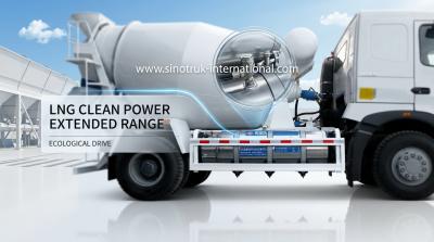 China SINOTRUK HOWO A7 10 Cubic Meter Concrete Mixer Truck with Pump 371HP 6x4 RHD for sale