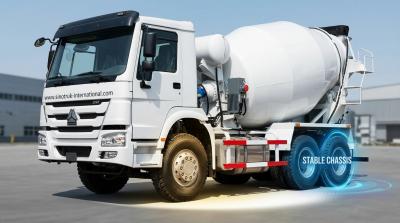 China SINOTRUK HOWO Concrete Mixer Truck 10CBM 336HP 6X4 LHD ZZ5257GJBN3841W for sale