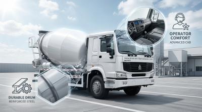 China Concrete Mixer Truck SINOTRUK HOWO 12CBM Euro2 336HP 6X4 LHD ZZ1257N4048W for sale