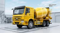 China Concrete Mixer Truck SINOTRUK HOWO 12CBM Euro2 336HP 6X4 LHD ZZ5257GJBN4048W for sale