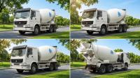China Concrete Mixer Truck SINOTRUK HOWO 12CBM 336HP 6X4 RHD ZZ5257GJBN4048W for sale