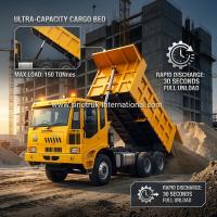 China Versatile Heavy-Duty Hauler with Cargo Box Dimension 5800*3200*1800mm and Truck Cabin HW7D for sale