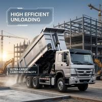 China Tipper Truck SINOTRUK HOWO 400HP 12 Wheels LHD 40Tons 30CBM ZZ3317V3567B1 for sale
