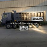 China Tipper Truck Sinotruk Hohan 400hp 10 Wheels Lhd 40 Tons 20-30cbm ZZ3317N356JB1 Gray for sale