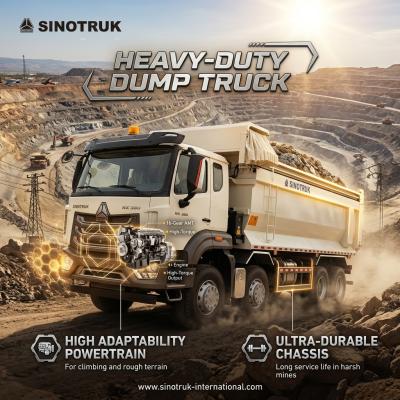 China ZZ3317V386JB1R High Horsepower Low Fuel Consumption 380HP White U-type   HOWO Tipper Truck for sale