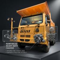 China Sinotruk Howo Mining Tipper Dump Truck 90Tons 6 × 4 High Strength Steel Cargo Body for sale