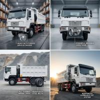 China Sinotruk Howo Tipper Dump Truck 6 × 6 All Wheel Drive 10Wheels 380Hp for sale