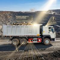 China RHD 6×6 10wheels  White HOWO Tipper Truck Full Drive High Horsepower 380HP for sale