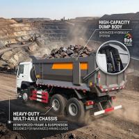 China Tipper Dump Truck SINOTRUK HOWO 25t 336HP 6X4 LHD 10 - 25CBM ZZ3257N3647A for sale