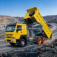 China High Horsepower 400HP HOWO Tipper Dump Truck LHD 6x4 10wheels for sale