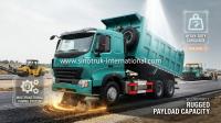 China SINOTRUK HOWO A7 6×4 Construction Tipper Dump Truck 290HP Engine 30-40 Ton Capacity for sale