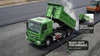 China SINOTRUK HOWO Dump Truck Chassis 371HP 8X4 LHD 31 tons 28CBM Commercial Dump Truck for sale