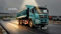 China 25 - 40 Tons CNHTC Tipper Dump Truck 371HP 10 Wheels For Mining / Municipal Works for sale