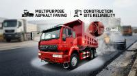 China Medium Length LHD 6X4 Tipper Dump Truck SINOTRUK Golden Prince 290HP For Mining for sale