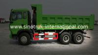 China Hydraulic Cylinder HOWO T5G 10 Wheeler Dump Truck With Large Loading Capacity for sale