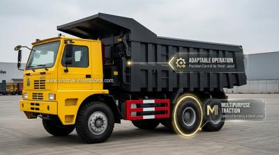 China 70 Tons HOWO Mining Tipper Dump Truck 6X4 420HP with High Strength Steel Body for Heavy-Duty Operations for sale