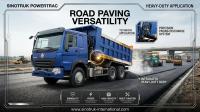 China 10 Wheels SINOTRUK Dump Truck LHD 371 HP 20CBM 30 - 40 Ton HYVA Hydraulic Cylinder for sale