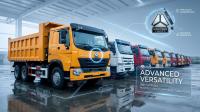 China LHD 6X4 Heavy Duty Tipper Dump Truck 10 Wheels 30 - 40 Tons For Mining Industry for sale