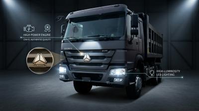 China Sinotruk Howo 6×4 Dump Truck 30-40 Ton Capacity 10-25CBM Volume with 371HP Engine for sale