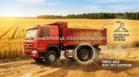 China High Capacity Coal Mining Dump Trucks Euro II 25000 Kg Electrical Control Glass Mirror for sale