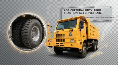 China 371HP 70 Tons Tipper Big Dump Trucks ZZ5707S3840AJ Euro 2 Automatic Dump Truck for sale