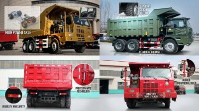 China High Efficiency LHD 6X4 SINOTRUK HOWO Truck With Euro 2 Emission Standard for sale