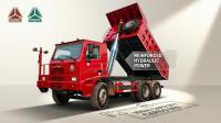 China Tipper Dump Truck SINOTRUK HOWO 70 Mining 10wheels 371HP 70tons ZZ5707S3640AJ for sale