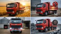 China SINOTRUK Tipper Dump Truck  HOWO A7 371HP engine  for Mining ZZ3257N3847N1 for sale