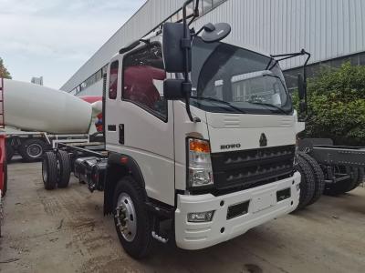 China HOWO 140HP Left-Hand Drive Cargo Truck Chassis with 8-12tons Load Capacity for sale