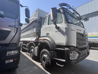 China SINOTRUK HOWO NX Cab Tipper Dump Truck 380HP 6X4 A Warning Light With A Tarpaulin for sale