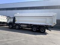 China SINOTRUK HOWO NX Cab Tipper Dump Truck 380HP 6X4 A Warning Light With A Tarpaulin for sale