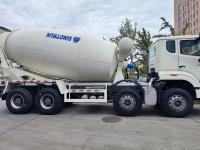 China Heavy Duty HOWO 8x4 16m3 Concrete Mixer Lorry 371HP Engine PMP Speed Reducer For Construction for sale