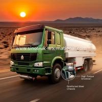 China SINOTRUK HOWO 16-20CBM Fuel Tanker Truck 6X4 LHD 290HP Euro2 Oil Tank Truck for sale